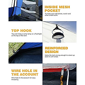 KingCamp Melfi Plus SUV Car Tent 3 Seasons 4-6 Person Multifunctional, Suitable Camping Traveling Family Outdoor Activities