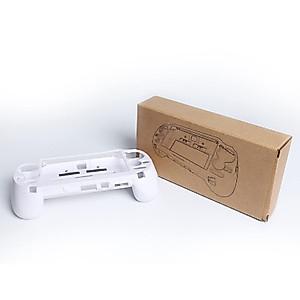 L2 R2 Trigger Hand Grip Shell Controller Protective Case for Sony PS Vita 1000 (White)