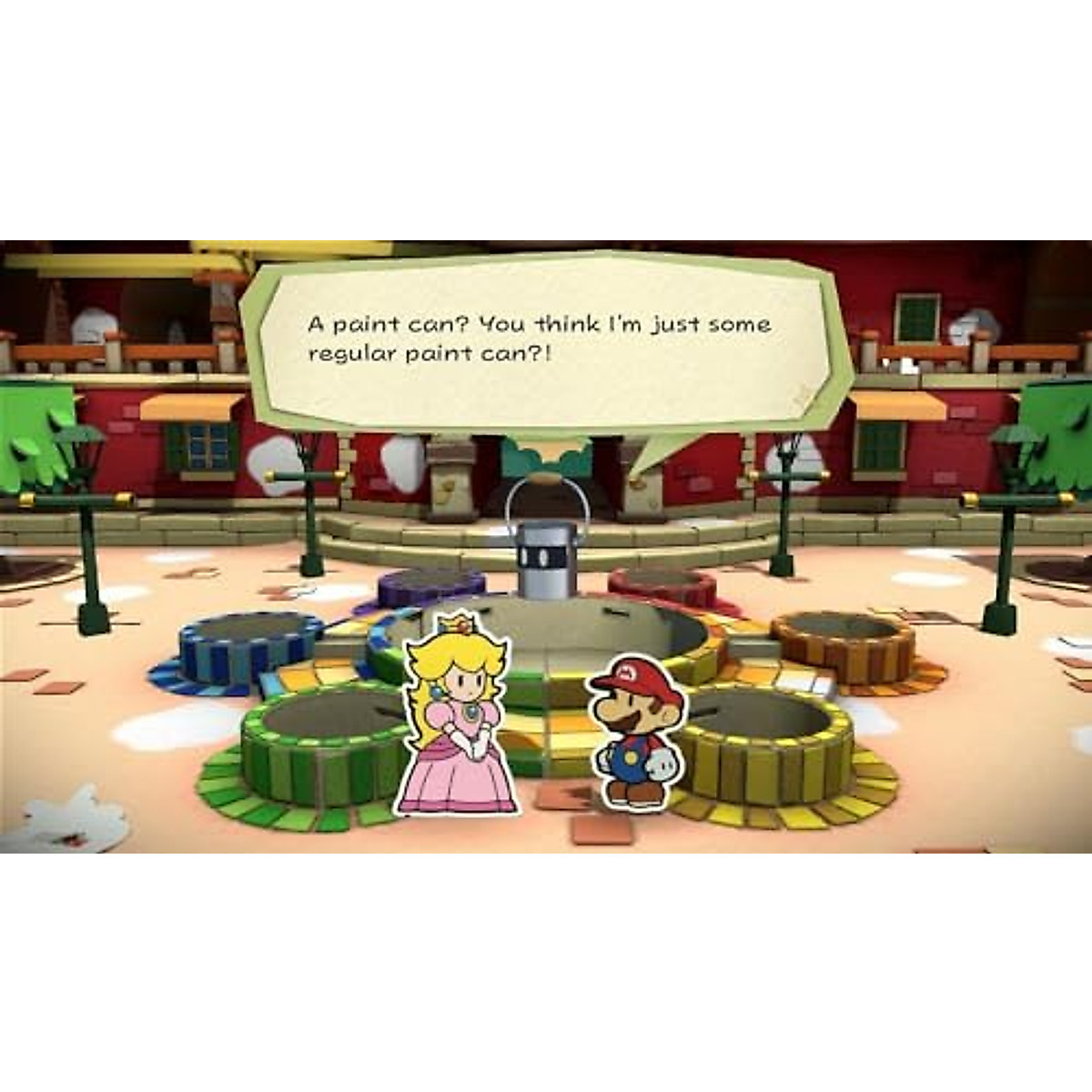 Paper Mario: Color Splash (Nintendo Wii U)