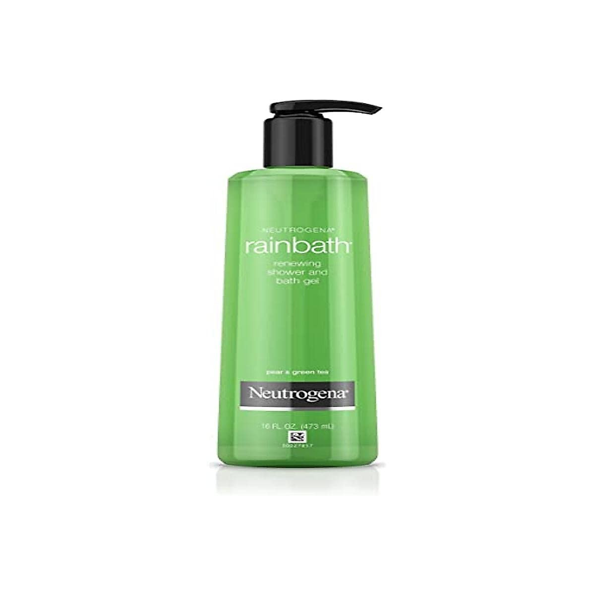 Neutrogena Rainbath Renewing Shower And Bath Gel, Moisturizing Body Wash and Shaving Gel with Clean Rinsing Lather, Pear & Green Tea Scent, 16 fl. oz