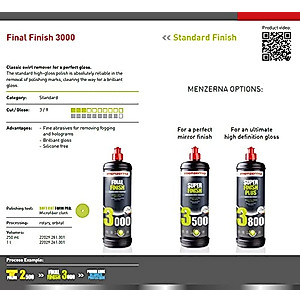 menzerna SF3000 Super Finish 3000, 32 oz.
