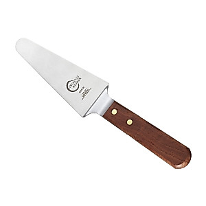 Mercer Culinary Praxis Rosewood Handle Pie Server, 5 x 2, Brown
