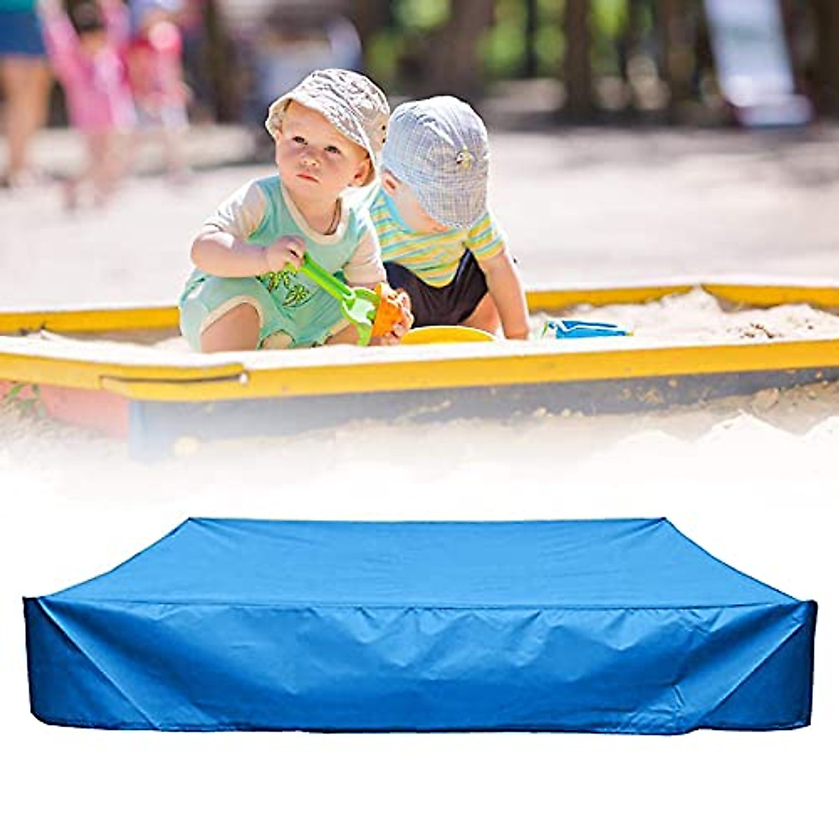 Lounge Chair Cover Sunshade Swimming Sandpit Cover Cover Children's Cover Waterproof Small Pool Patio Lawn & Garden Recliner Couch Slipcover (A, One Size)