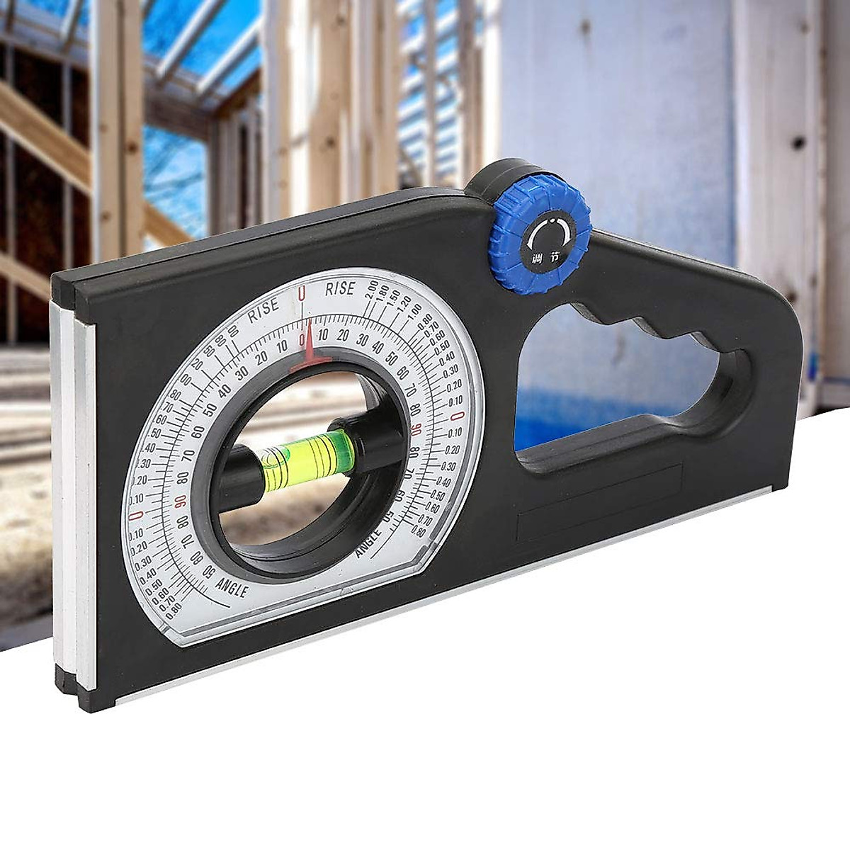 Engineering Inclinometer, Universal Slope Measuring Ruler Multifunction Angle Meter Gauge Measuring Instrument for Household Industrial Use