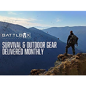 BATTLBOX Lord & Field The Farm-Hand Knife - 2.75" Blade Folding Pocket Knife - Denim Micarta Scales - Every-Day-Carry Tool Bushcraft