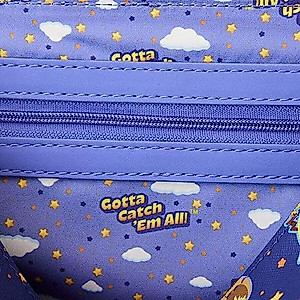 Loungefly Pokemon Sleeping Pikachu and Friends Crossbody Bag