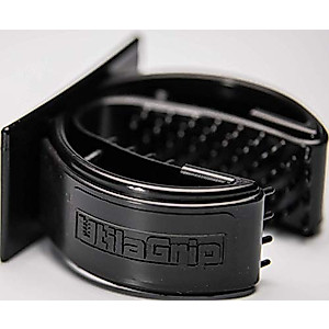 QuiverGrip UtilaGrip Single Shotgun & Rifle Gun Rack - Gun Rack - Wall Mount - Wall Organizer - Weapons Rack - Adjustable Firearm Storage - Wall Mounted Gun Holder