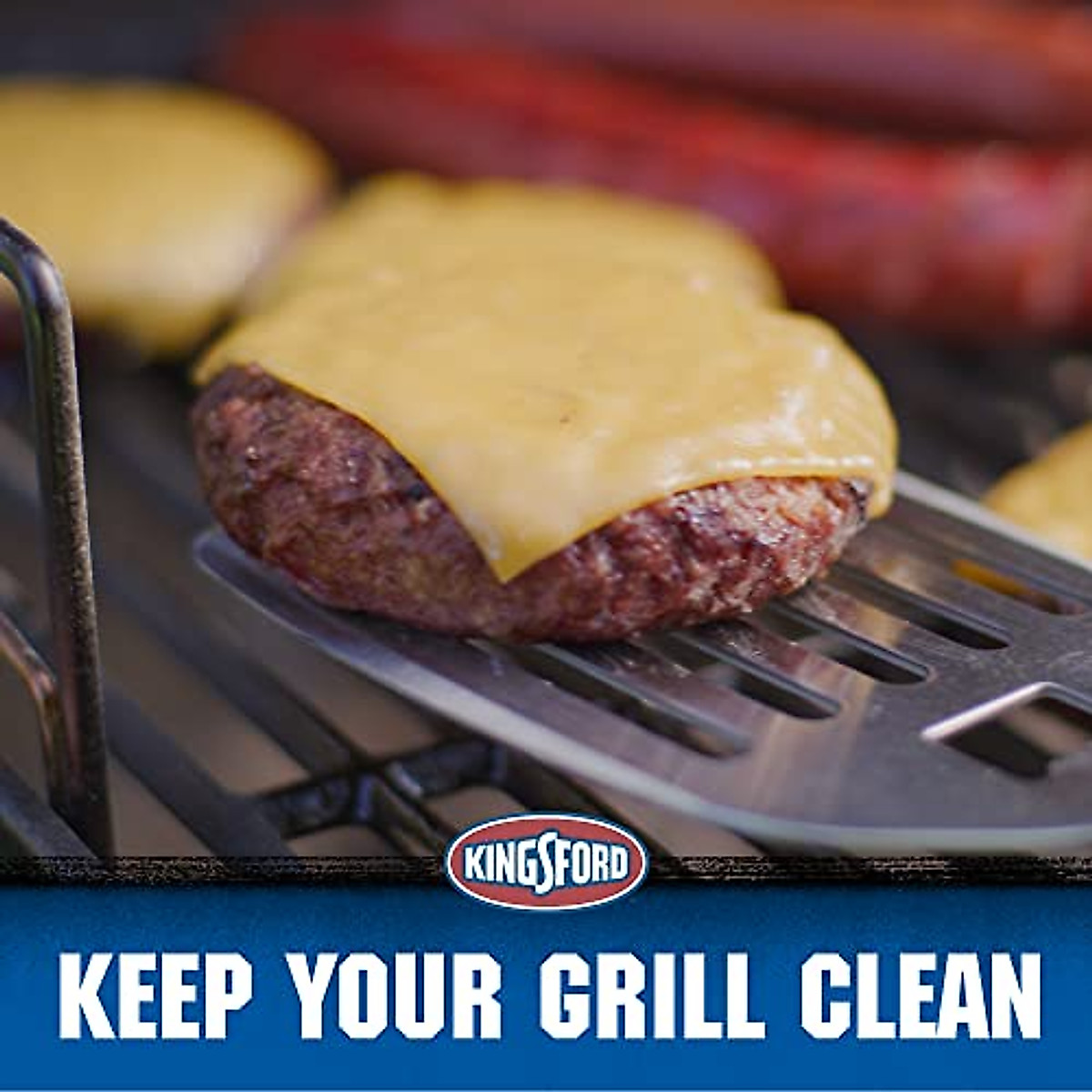 Kingsford Disposable Drip Bucket Liners, 10 Count | Aluminum Drip Bucket Liners, Disposable Bucket Liners for BBQ and Grill Grease Bucket Liners for Grilling | Easy Cleanup from Kingsford Grilling