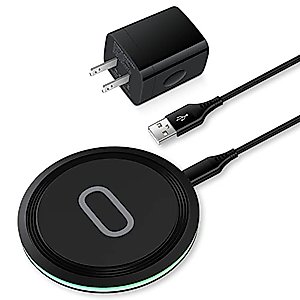 15W Wireless Charger Fast Charging Pad Compatible Samsung Galaxy S23 S22 S21 S20 Ultra 5G FE S10 S9 S8 S7 S6, Note 20 10 9 8, Z Fold4/3/2, Z Flip4/3, Google Pixel 7 Pro 6 5 4 3 XL, iPhone 14 13 12 11