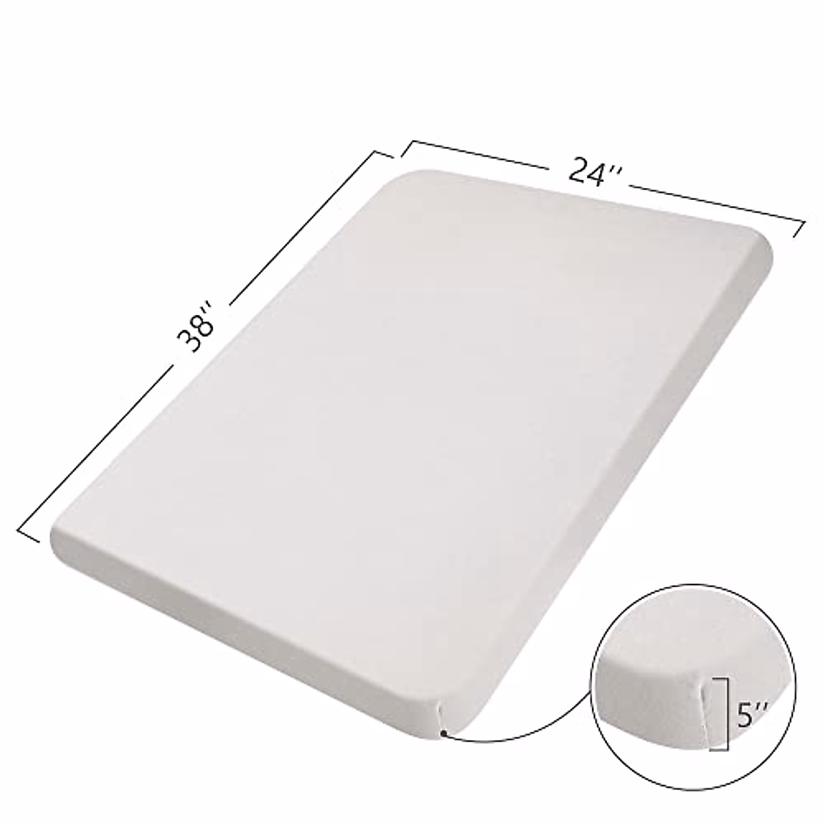 TILLYOU 2 Pack Mini Crib Fitted Sheets, Stretchy Soft Jersey Knit Portable Mini Pack n Play Playard, Playpen Bedding Sheet for Baby, Light Gray & Peachy Pink