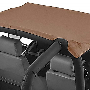 Rampage California Brief Soft Top | Vinyl, Spice Denim | 93317 | Fits 1997 - 2006 Jeep Wrangler TJ