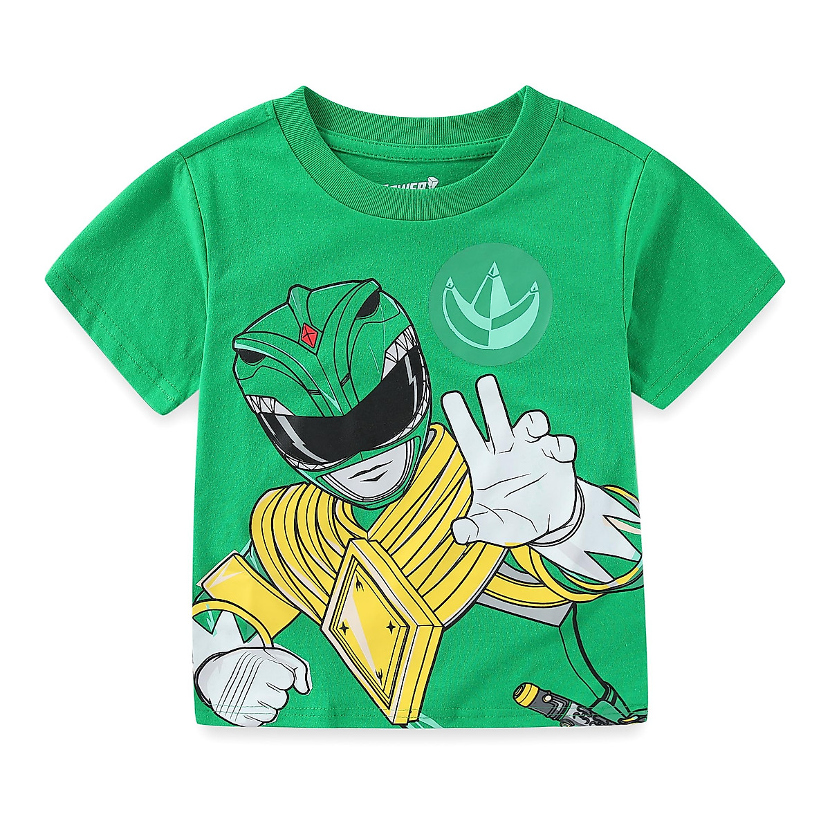 Power Rangers Boys 4 Pack Short Sleeve T-Shirt for Little Kids Blue