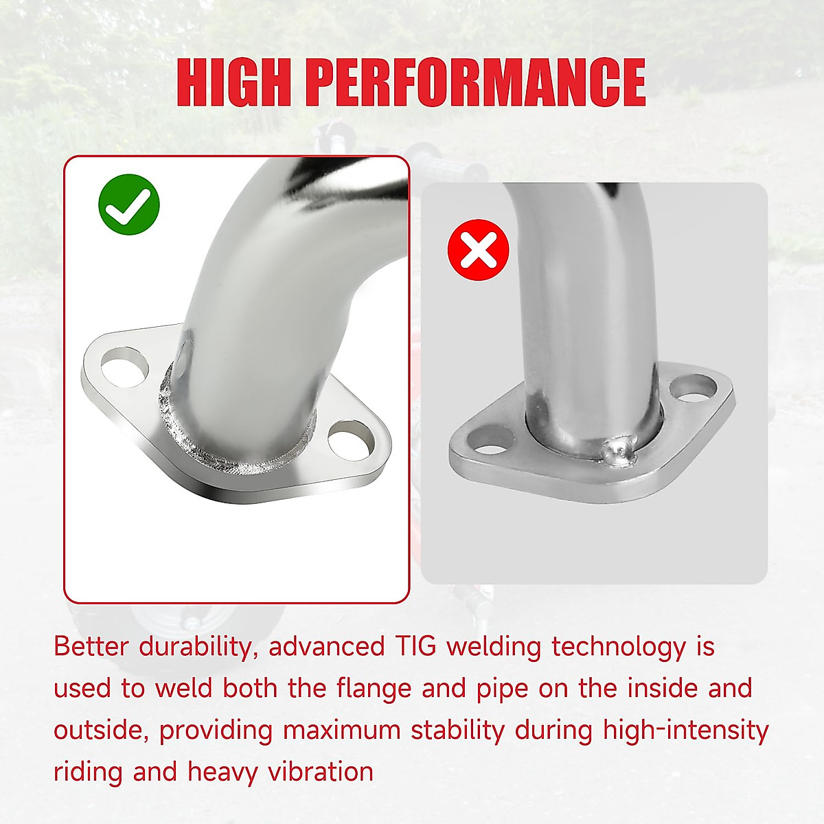 GREHUA Upgrade Exhaust Pipe Muffler Jet Kit Compatible with Predator 212cc 196cc 5.5hp 6.5hp GX160 GX200 Engine Coleman CT200U CT200U-EX BT200X Baja Warrior MB200 Mini Bike KT196 Go Kart Parts