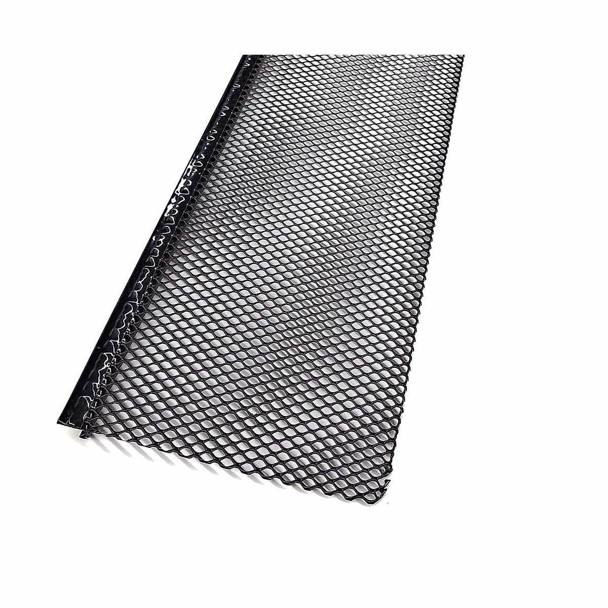 Aluminum 6" Small Hole Drop In Leaf Guard for Gutters (100 ft per box, Black) | Comes with Screws & Instructions | Easy DIY for Homeowners…