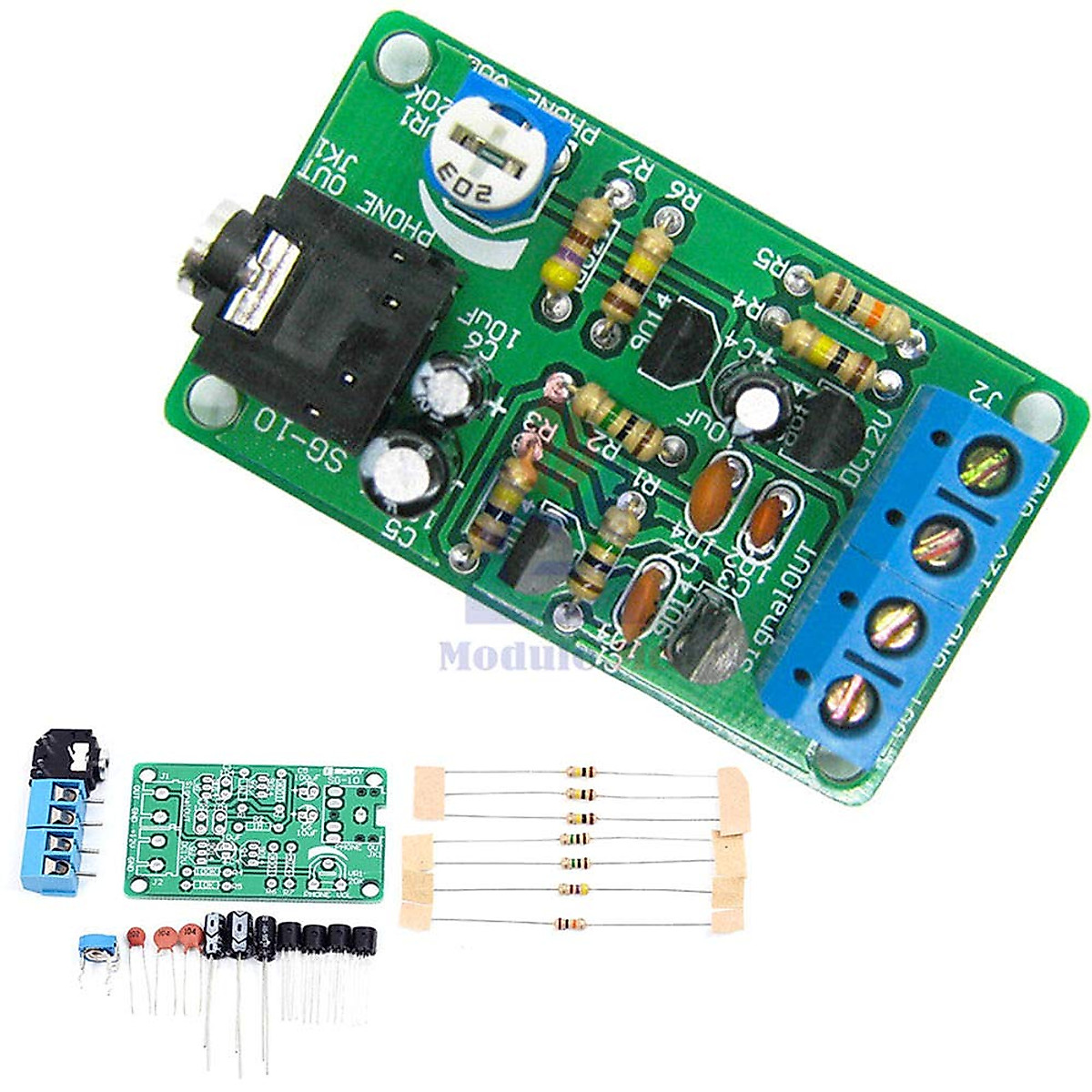White Noise Signal Generator DIY Kit with 2 Channel Output for Testing Ageing Insomnia Noise Generator & Therapy Noise Generator
