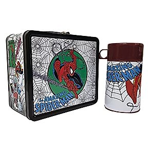 Surreal Entertainment Marvel Spider-Man Tin Titans PX Lunchbox