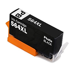 Cartlee Set of 5 Remanufactured 564XL High Yield Ink Cartridges for HP Photosmart 5510 5520 6510 6520 6525 7510 7520 7525 B8550 C6380 D7560 Premium C309A C410 Officejet 4620 Deskjet 3520
