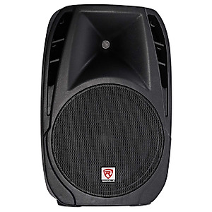 Rockville RPG2X15 Powered Bluetooth Mixer+(2) 15" Speakers+Stands+Wireless Mics