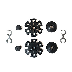 Drakon Outdoors - Drakon Sticks 2.0 - Heavy Duty Carbon Fiber Trekking Poles - Ultralight Collapsible Poles with Cork Handles, Flip locks, Carbide Tips