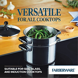 Farberware Classic Series Sauce Pot Steamer Insert, Saucepot (3 Quart), Silver