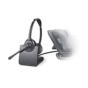 Plantronics CS520 Binaural Wireless Headset System (Renewed)