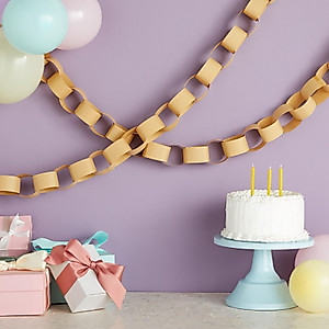 Okuna Outpost 500 Pack Kraft Paper Money Bands for Cash - Adhesive Currency Straps - Bill Wrappers - Blank Cash Straps (7.7 x 1.25 Inch)