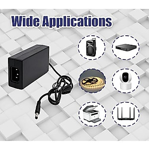 DIGISHUO DC 24V 7A 168W Power Supply Adapter Transformer Switch AC 110V/220V to DC 24V 7amp Switching Converter LED Driver for LED Strip Light CCTV Camera Security System (24V 7A 168W)