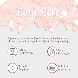 Dearfoams womens 2 Piece Pajama Set, Celestial Mom, Medium US