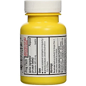 Equate Natural Vegetable Laxative, Sennosides 8.6 mg Tablets, 100-Count Bottle by Equate