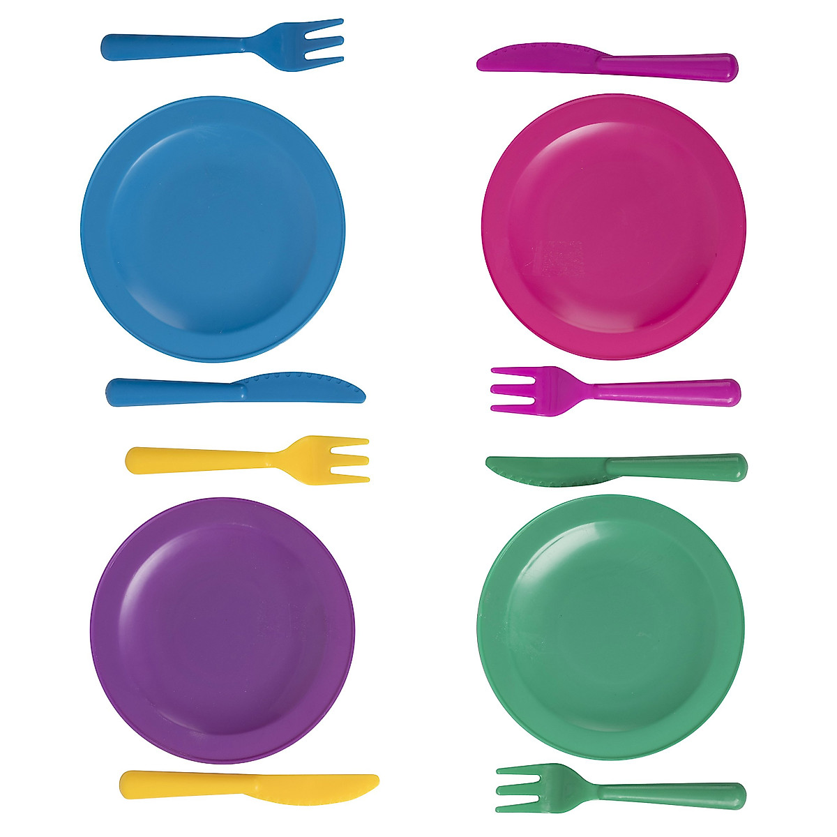 Big Mo’s Toys Pretend Play Dishes Playset – Little Chef Kitchen Set, Kids Cooking Serving Dishes - Play Cups, Pans, Cutlery, Ladle, Tableware, Pots and Dish Drainer, Set of 28