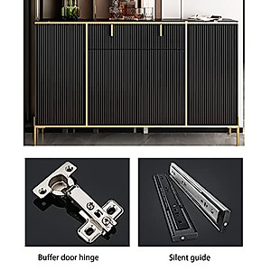 KIZQYN Shoe Storage Cupboard Shoe Cabinet Home Doorway Simple Modern Small Household Outside The Door Balcony Cabinet Storage Cabinet Shoes Storage Cabine (Size : 140cm)