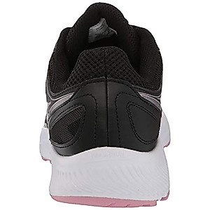 Saucony Women's Core Cohesion 14 Road Running Shoe, Black/Pink, 8.5 Wide