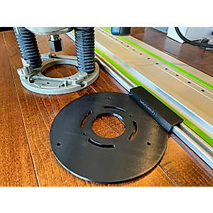 ToolCurve Guide Rail Adapter Compatible with Bosch 1617 Router - Made in USA!