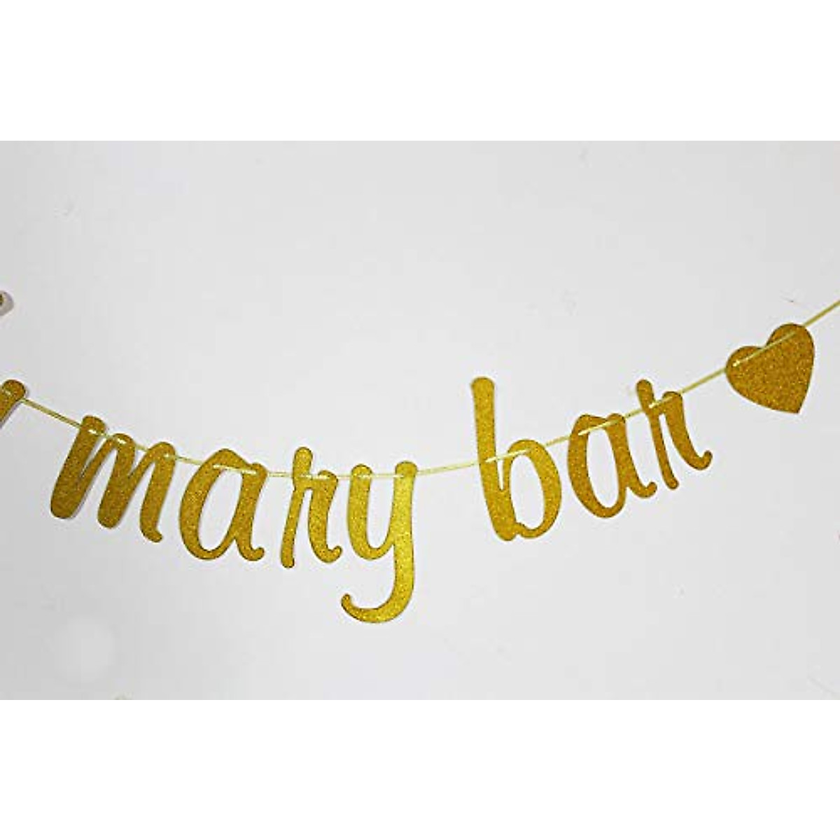 Bloody Mary Bar Banner Gold Glitter, Wedding Bar Bunting, Bridal Shower Party Decor, Engagement Decors, Bachelorette Sign, Birthday Party Decorations