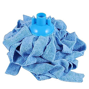 Mop Cleaner 2pcs Commercial Mop Head Microfiber Cloth Mop Refill Head Cleaning Accessories Floor Mops Mop Cleaner Mop Head Refill Mop Head Replacement Mop Heads Butuo Detergent