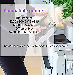 NEXTPAGE Compatible 934 935 Ink Cartridge Replacement for HP 934XL 935XL 934 935 XL Ink Cartridges for HP Officejet Pro 6830 6230 6835 6812 6815 6820 6220 Printer, HP 934 935 Combo Pack 5 Pack