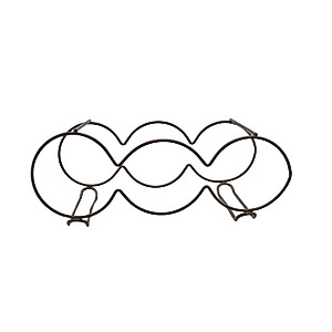 Stackable Table Top Wine Rack Bottle Holder (Bronze)