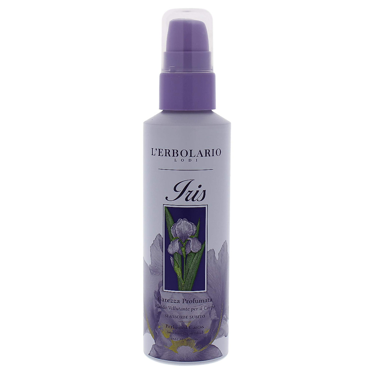 L’Erbolario Iris Perfumed Caress Smoothing Water - Face Mist and Body Spray Serum - Hydrating, Balancing Toner - With Hydrating Iris Extract - 5.07 oz