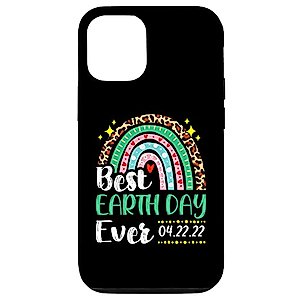 iPhone 12/12 Pro Best Earth Day Ever Green Rainbow Design Earth Day 2022 Case