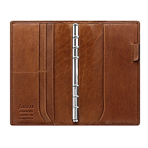 Filofax Lockwood Slimline Personal 26052 Organiser Cognac
