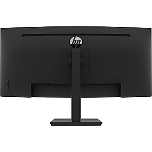 HP P34HC G4 34" WQHD Curved Screen Edge LED LCD Monitor - Vertical Alignment - 3440 x 1440 - 250 Nit - 100 Hz RR - HDMI - Display Port - Black