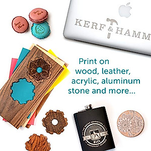 Glowforge Plus 3D Laser Printer – The Fast, Easy, and Powerful Tool for Wood, Leather, Craft, Paper, Fabric, and DIY. The Ultimate Hobby Laser Cutting & Engraving Machine