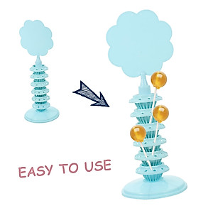 Cabilock 1pc Lollipop Display Stand Lollipop Stand Display Holder Rack (random Color) Candy Stand Holder Base Multi-function Display Rack Cake Pop Sticks Making Tools Pop Tree Shelves Pp