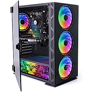 Veno Scorp GAMING PC BUNDLE Intel Core i7 2600 16GB Ram 256GB SSD + 1TB HDDGTX 1050Ti 4GB Windows 10 Gaming PC USB 3.0 NeonZilla 4 X ARGB Gaming Case