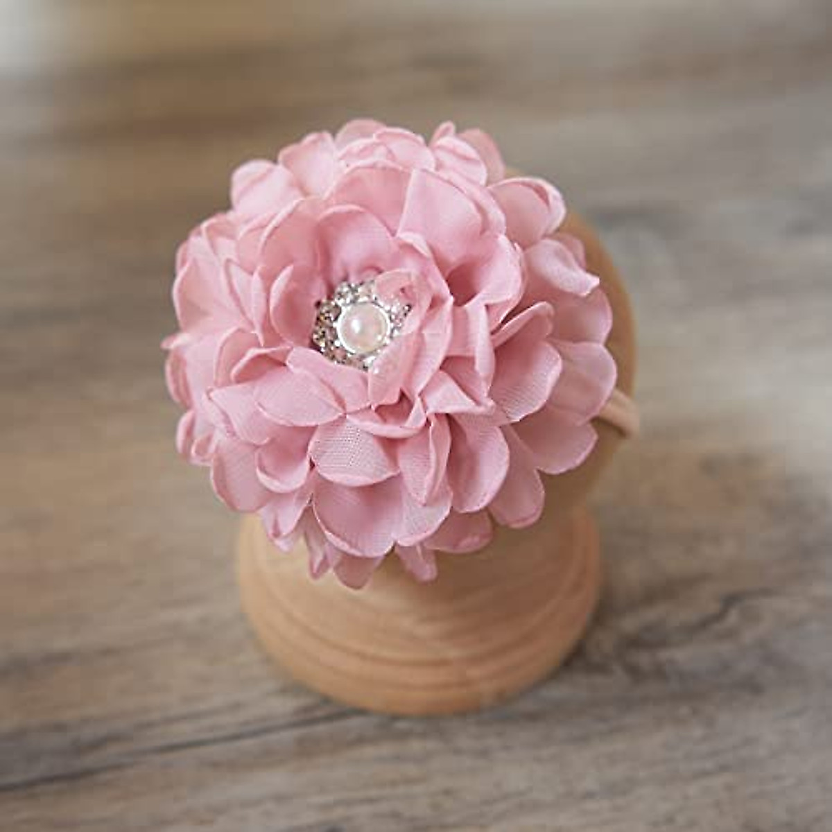 Zeroest Baby Photography Props Lace Newborn Girl Photo Shoot Outfits Hairband Set Infant Princess Costume (Pink)