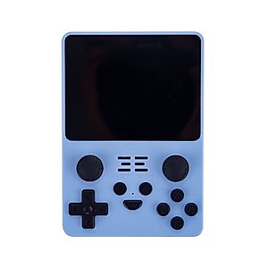 ZOSTER Powkiddy RGB20S Handheld Game Console Portable Retro Built in 10,000 Games 16G+32G 3.5 Inches IPS Screen Open Source System Arcade Game Console Toy Gift for Kids Adults