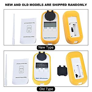 Digital Coffee Concentration Refractometer with BRIX Display Coffee Concentration Meter Sugar Drinks Density Coffee Brix Total Dissolved Solids Meter with TWO Measurement Modes
