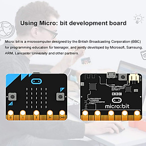 BBC Micro:Bit V2 Development Board Starter Kit and Micro bit V2 STEM Robotic for Kids