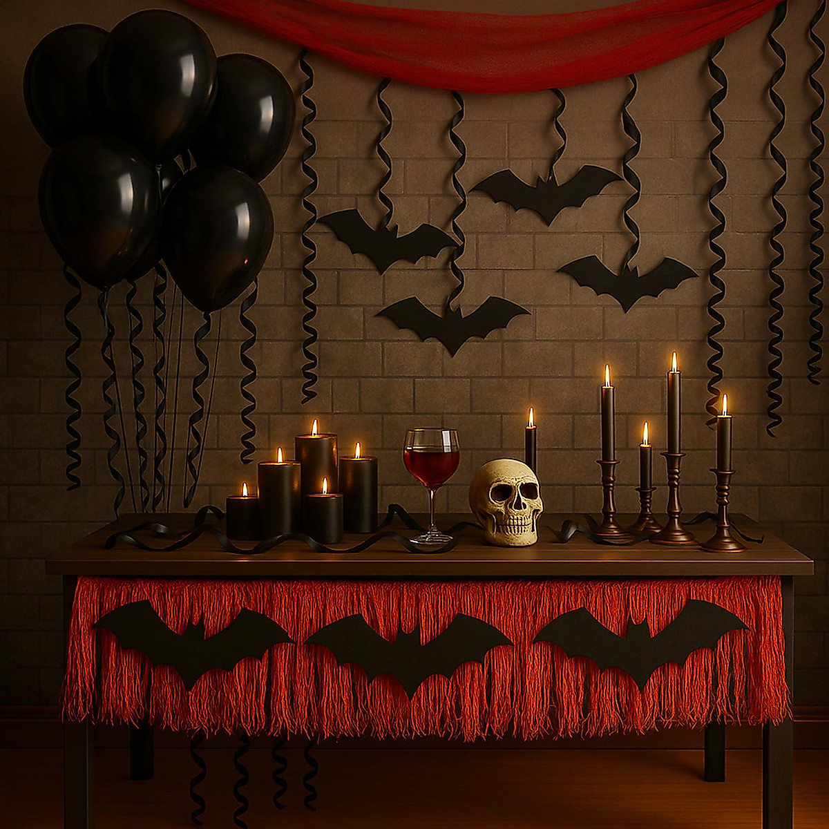 GIFTEXPRESS 500 Yards Black Curling Ribbon/Balloon Ribbon/Balloon Strings/Gift Wrapping Ribbons Supplies