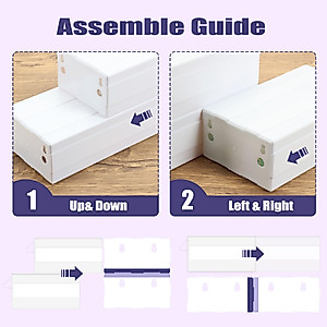 Quefe 128 Slots, 4pcs, Diamond Painting Storage Containers, Portable Bead Organizer, Storage Box Stackable Arts & Crafts Organizers for DIY Diamond Art Craft Jewelry Bead Storage